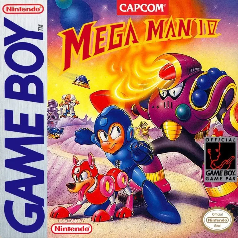 Mega Man V Shooter Game Boy