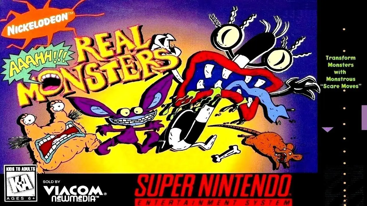 Aaahh!!! Real Monsters Shooter Jump & Run