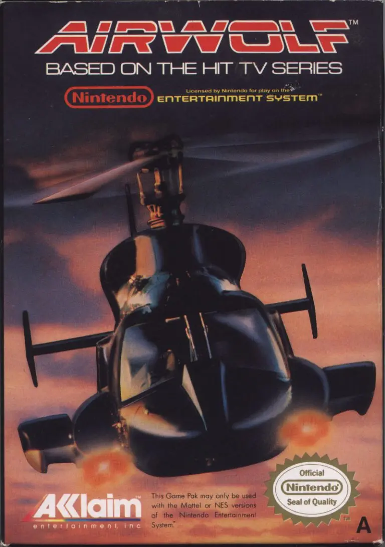 Airwolf Games und Lyrik NES