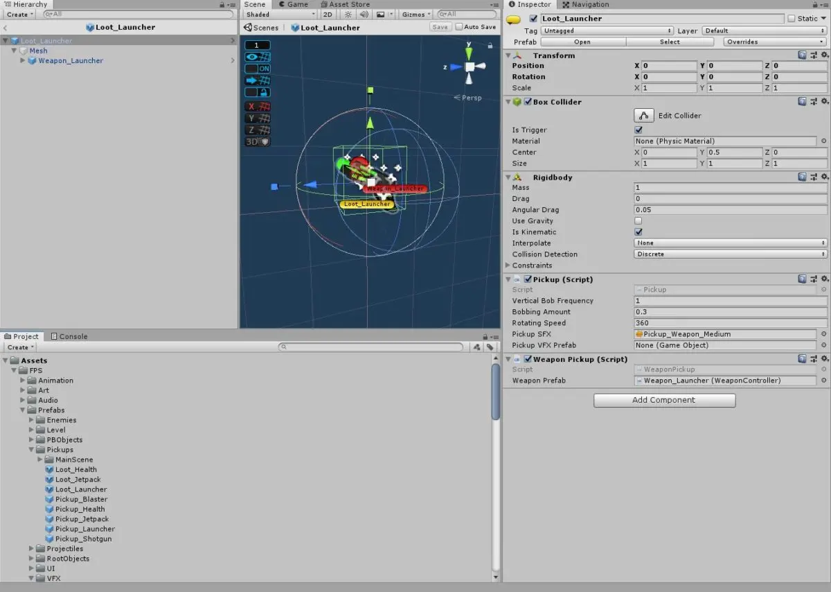 3. Tutorial in Unity - FPS Microgame Games und Lyrik